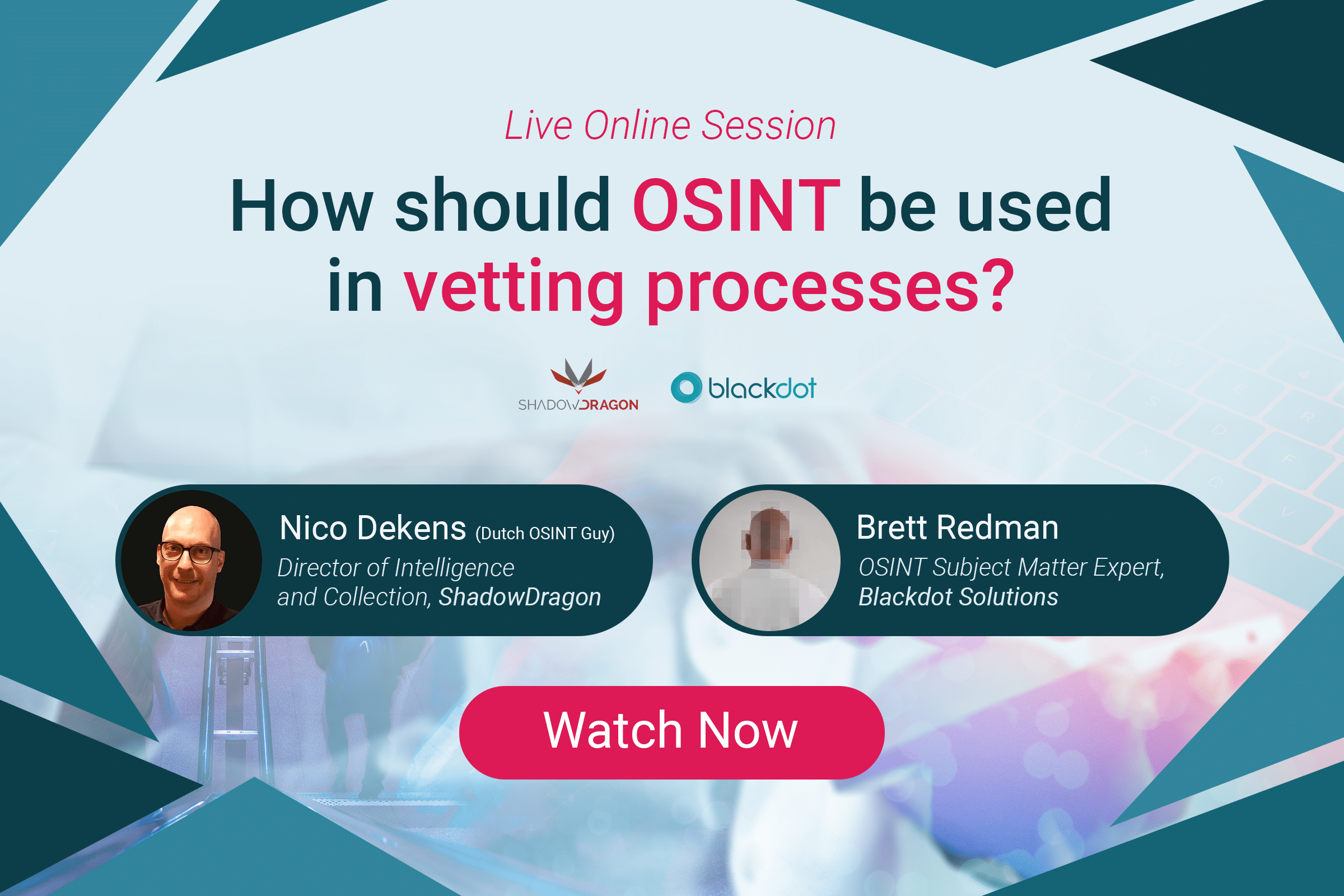 Webinar: How should OSINT be used in vetting processes?